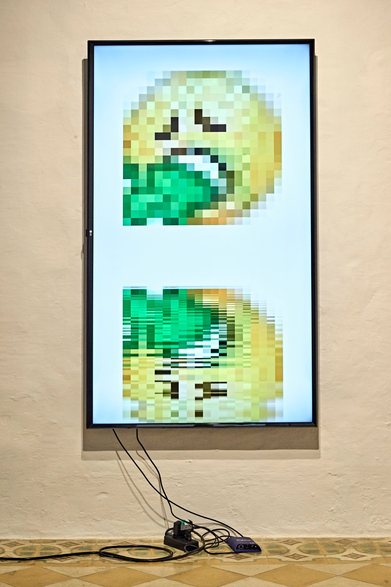Face With Tears of Joy, exhibition visual design and branding.